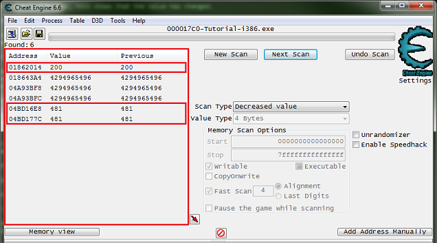 File:Tutorials.CETutorialx32.step03.05.png - Cheat Engine File:Tutorials.CETutorialx32.step03.05.png - Cheat Engine